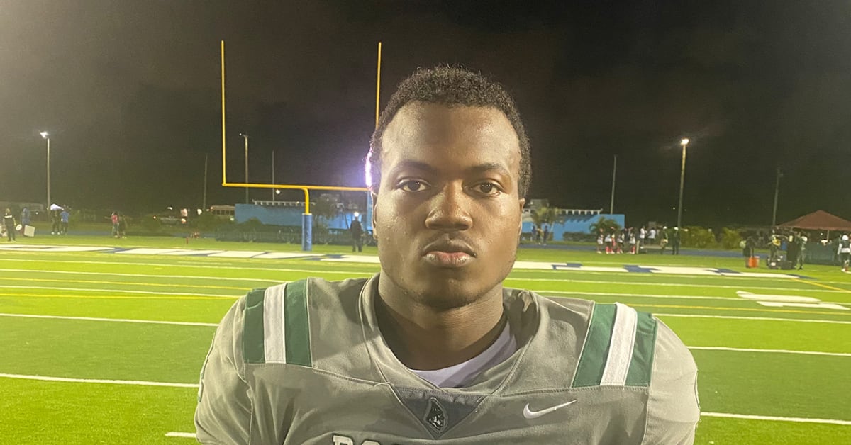 Top Defensive Line Recruit Rueben Bain from Miami Central High School ...