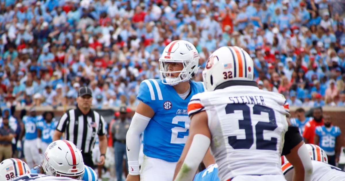 Ole Miss Rebels QB Jaxson Dart Shines in 48-34 Victory Over Auburn ...