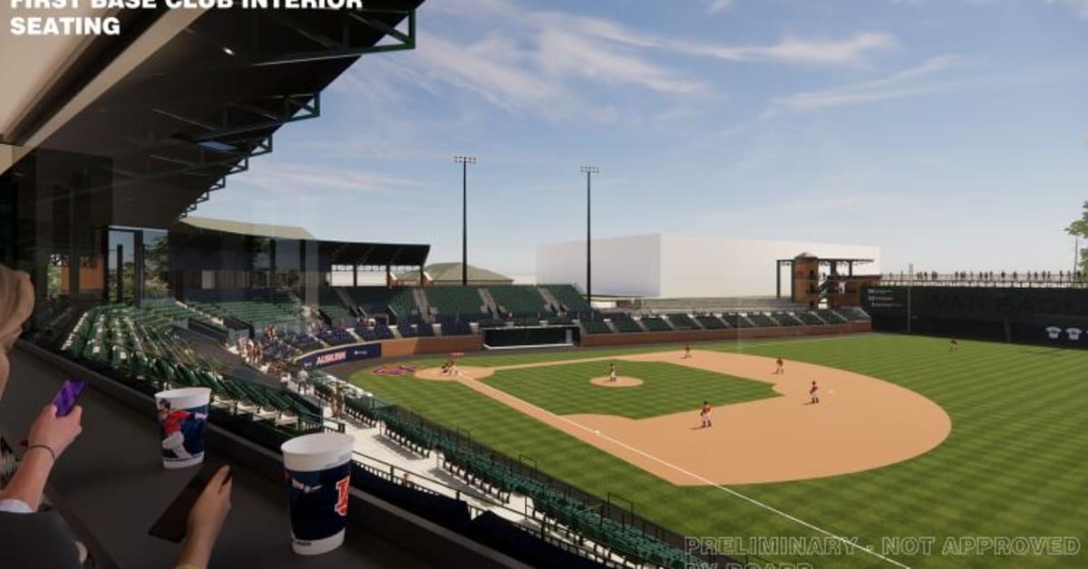 First look at proposed upgrades to Auburn's Plainsman Park - Sports ...