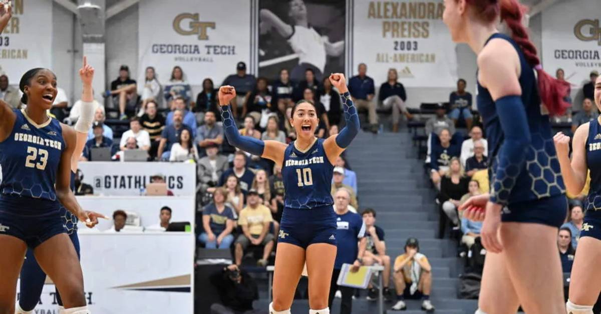 Georgia Tech Volleyball Remains in Top Ten in AVCA Poll - Sports ...