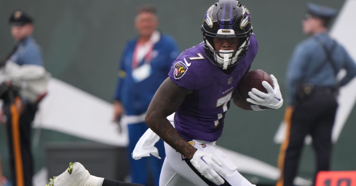 Ravens WR Rashod Bateman to Undergo Season-Ending Foot Surgery - Sports ...