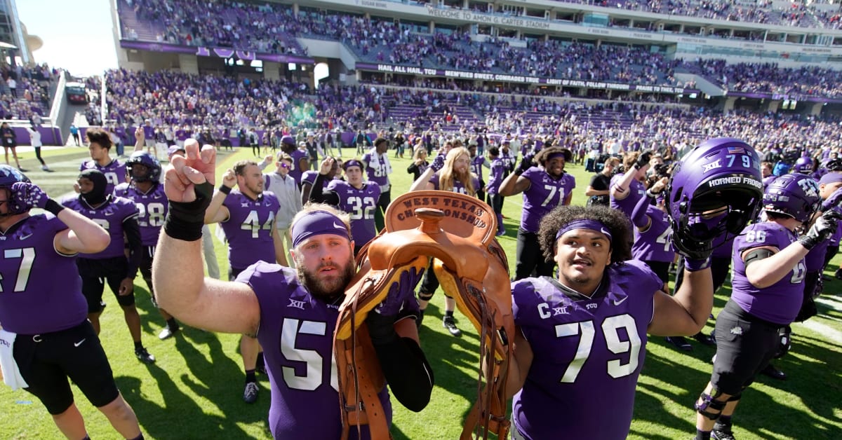 TCU Football: Horned Frogs Take The Saddle Trophy in 34-24 Win Over ...