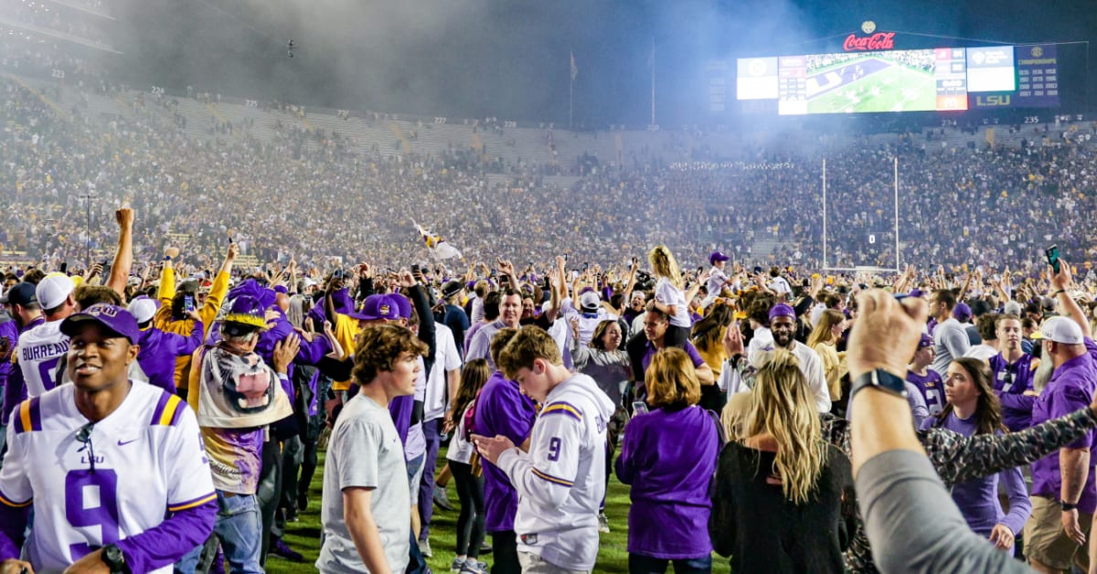 LSU Fined $250,000 by SEC After Fans Storm Field vs. Alabama - Sports ...
