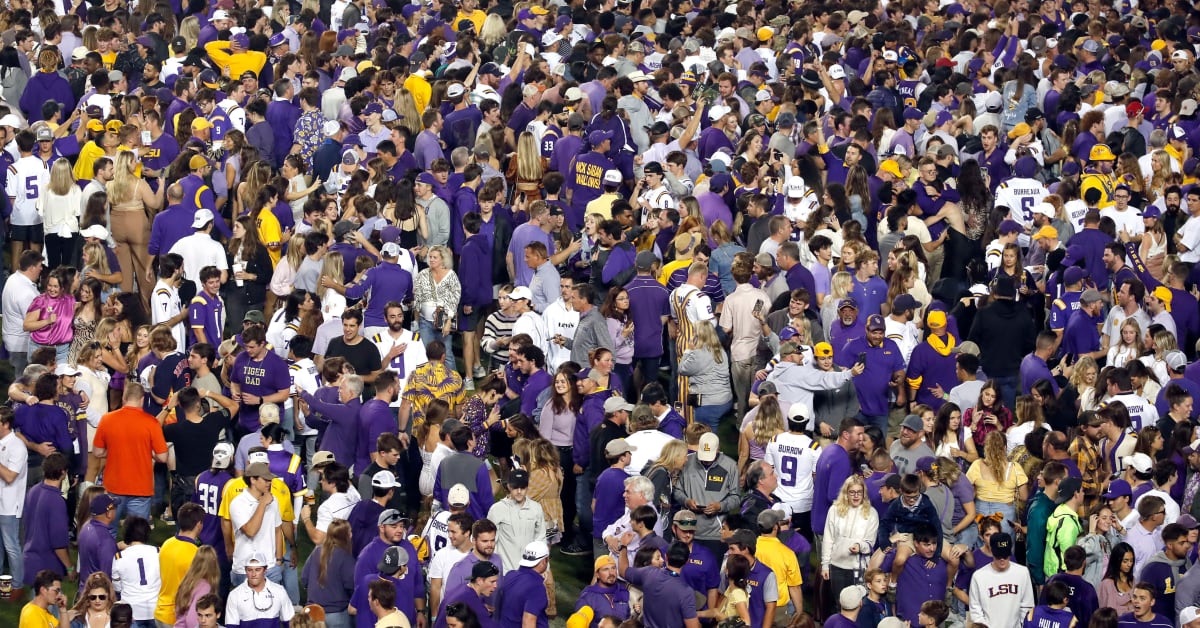 LSU Celebrations During Win Over Alabama Set off Seismograph - Sports ...