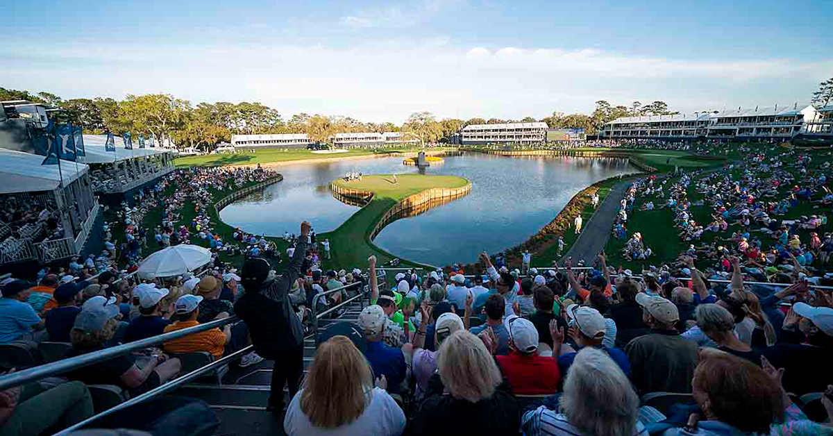 The PGA Tour's broadcasts always have a bright shine, by design ...