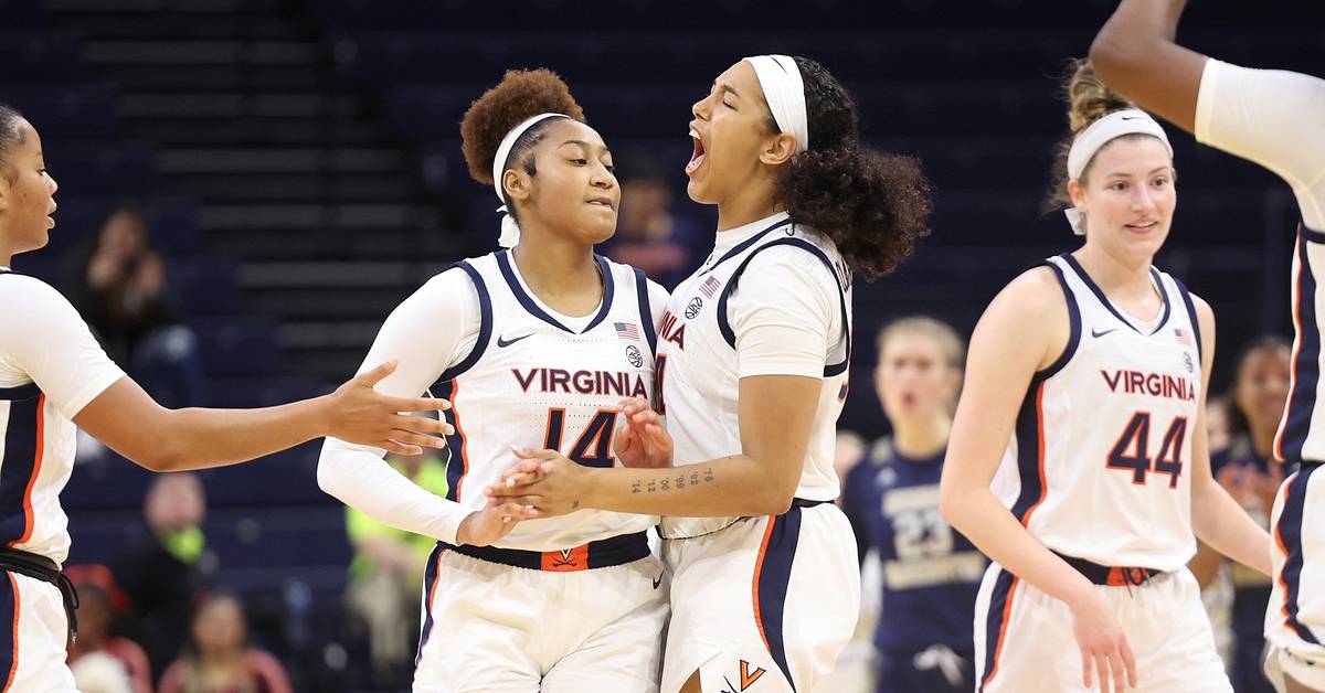 Virginia Women's Basketball Scores 100 Points in Thrashing of UMBC ...