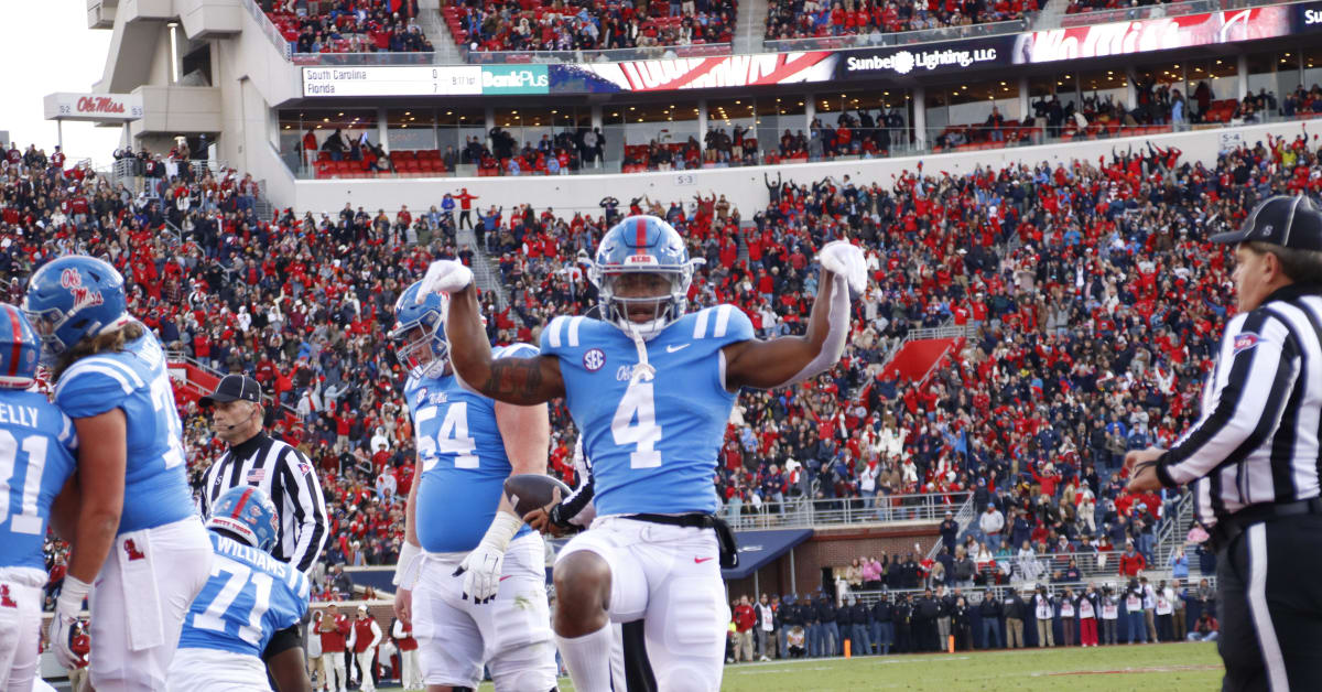 'He's a Great Coach All Around': Ole Miss Rebels' RB Quinshon Judkins ...