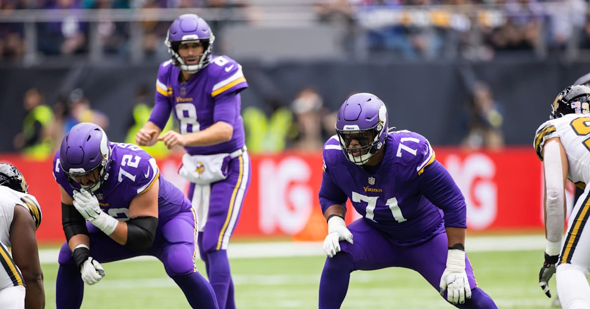 Vikings' Christian Darrisaw ruled out for Thanksgiving game after 2nd concussion in 8 days ...