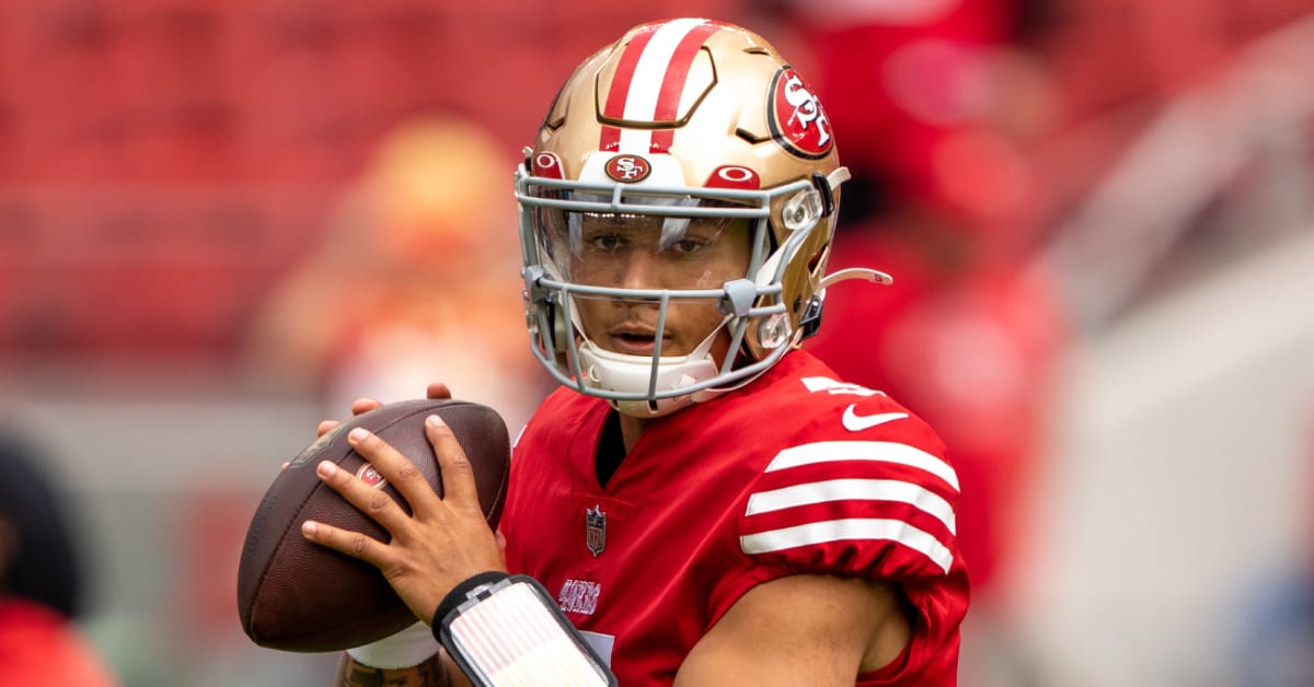 49ers’ Trey Lance Walking Without Boot During Big Win on ‘MNF’ - Sports ...