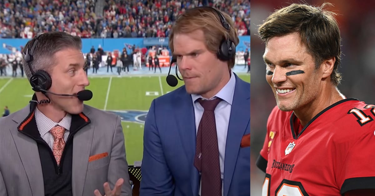 Kevin Burkhardt shares how Greg Olsen broke ice with Tom Brady after broadcasting deal - Sports ...
