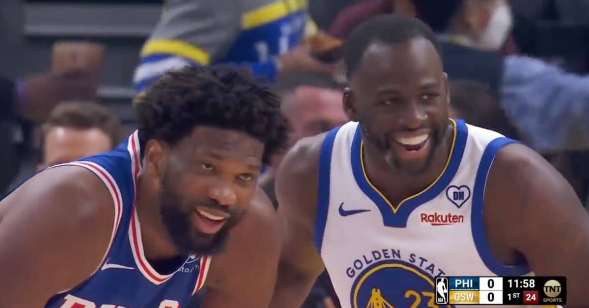 Draymond Green Fouled Joel Embiid Zero Seconds Into Game, and Everyone ...