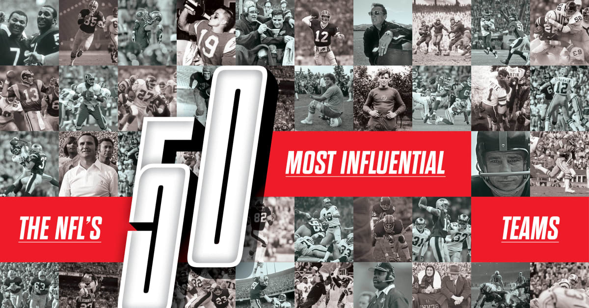 Revealing the No. 1 Most Influential Team in NFL History: A Countdown ...
