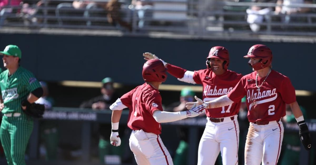 No. 19 Alabama Baseball Ends Rob Vaughn’s Inaugural Series with Sweep ...