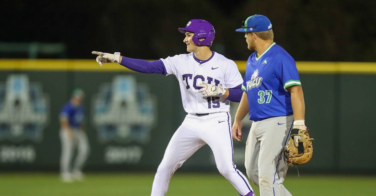 TCU Baseball: Silva and Brunson Earn Big 12 Honors in Opening Weekend ...
