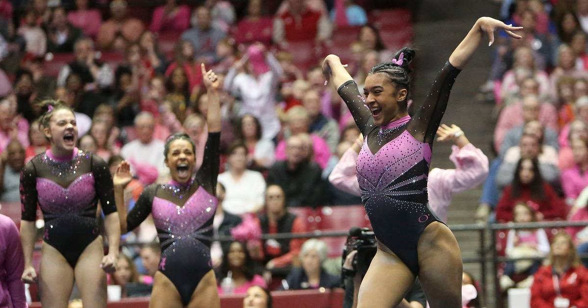 Alabama Gymnastics Prepares to Celebrate 20th Annual Power of Pink Meet ...