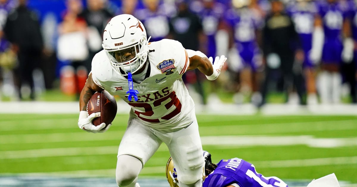 Texas Longhorns RB Jaydon Blue Ranked Among Fastest Players in College ...