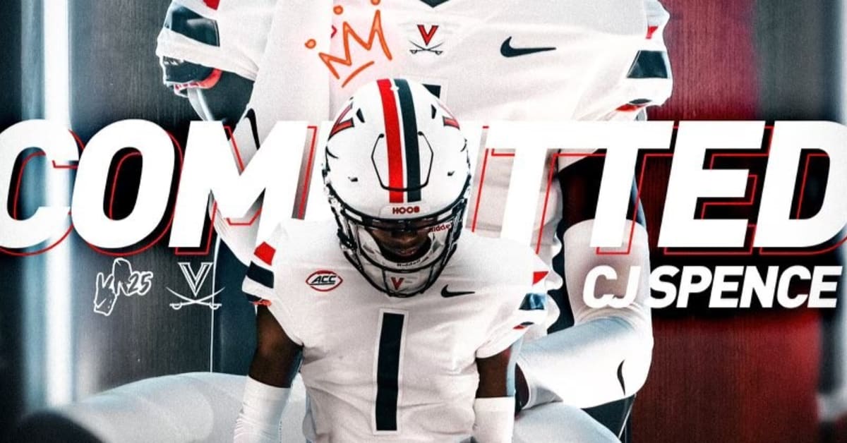 Top-10 In-State Cornerback Chris Spence Commits to Virginia Football - Sports Illustrated ...
