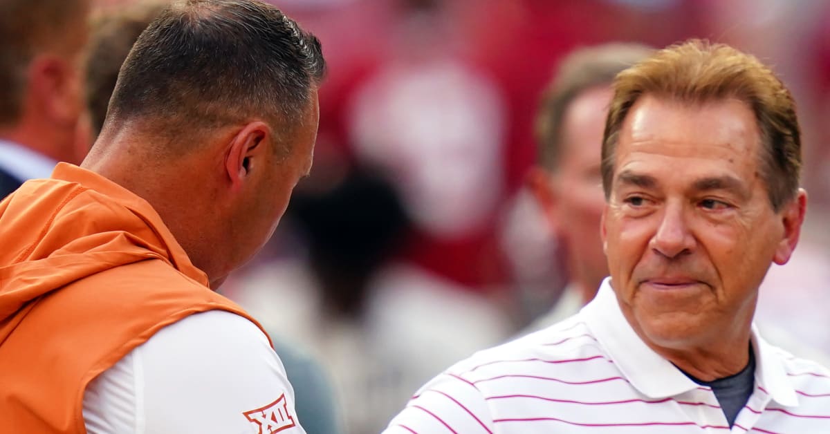Texas Longhorns Coach Steve Sarkisian Talks Alabama Crimson Tide ...