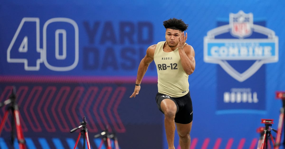 Louisville Football RB Isaac Guerendo Shines at 2024 NFL Combine ...