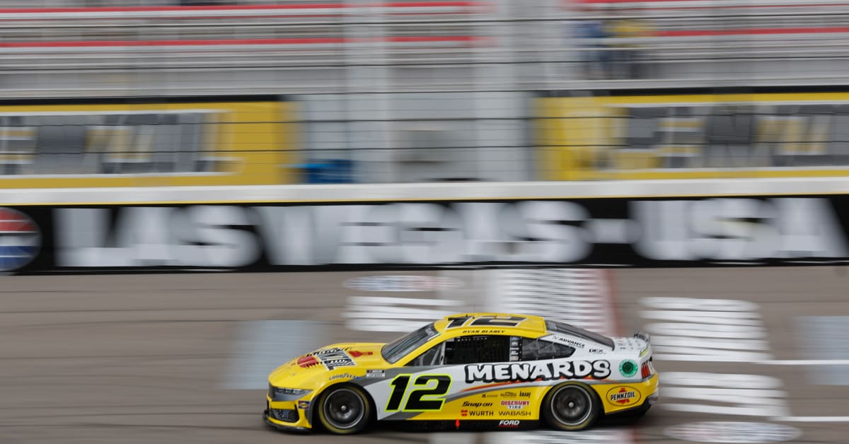 Ryan Blaney ready to go that extra mile -- uh, umm, make that extra ...