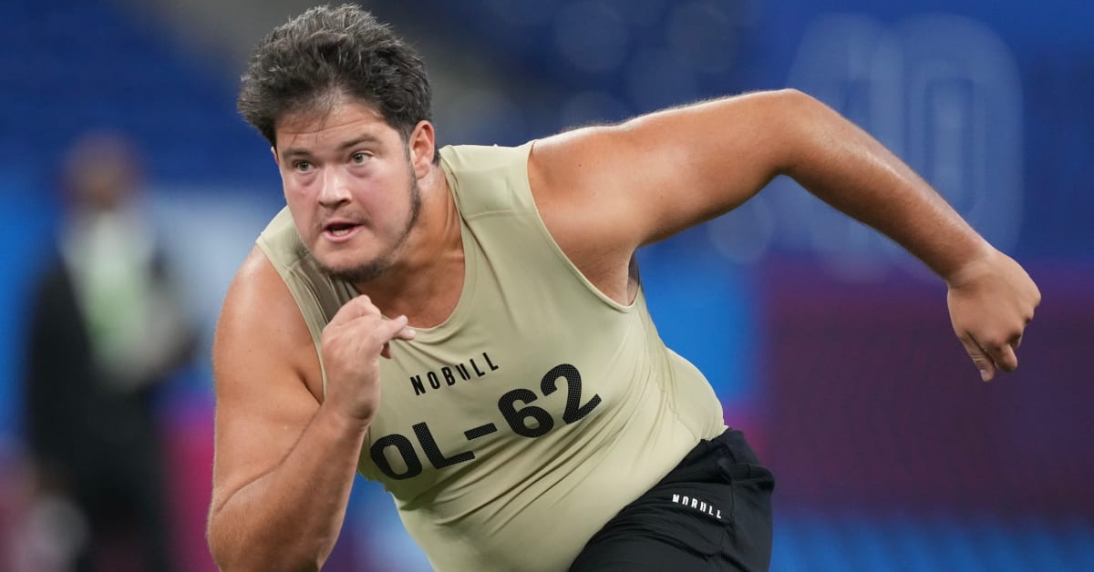 Rosengarten Shows Off Top O-Lineman Speed at NFL Combine - Sports ...