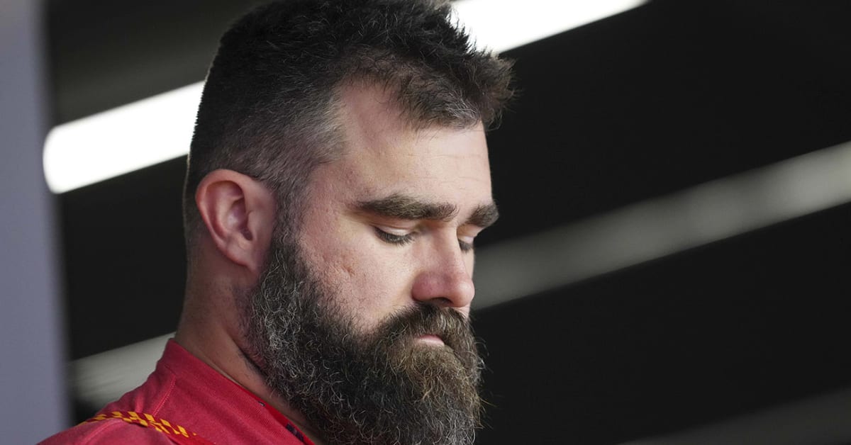 The Heartwarming Story Behind Jason Kelce Taping Up Ankles for ...