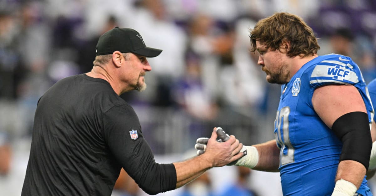 Detroit Lions Graham Glasgow discusses loss of Jonah Jackson - Sports ...