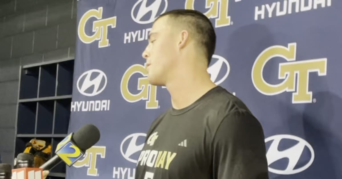Everything From Dylan Leonard After Georgia Tech's Pro Day - Sports ...