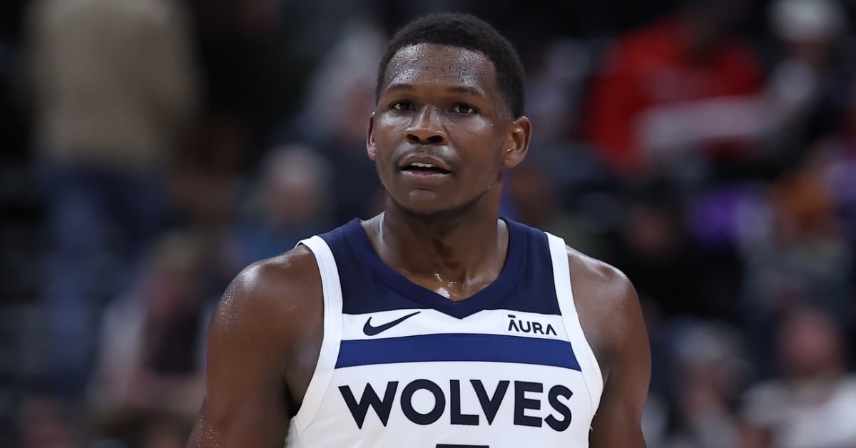 Timberwolves’ Anthony Edwards Dislocated Finger on Poster Dunk Over ...