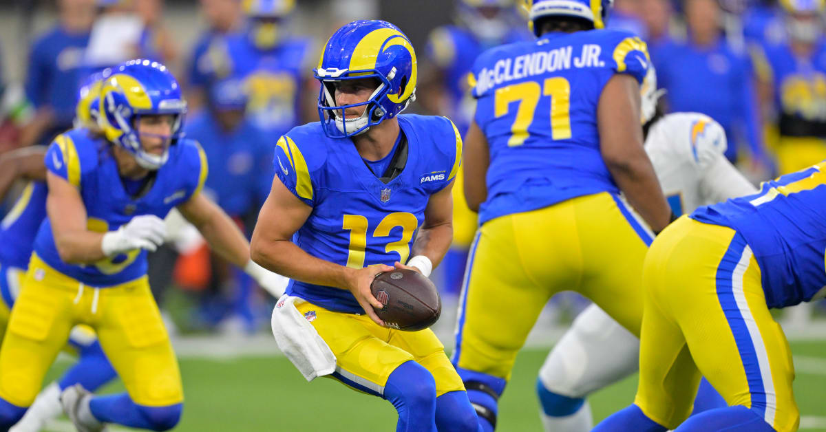 Stetson Bennett, Los Angeles Rams Defense Struggle in First Half vs ...