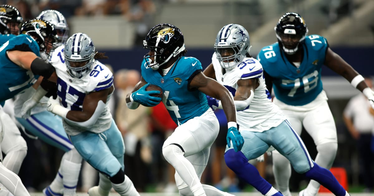 WATCH: Tank Bigsby rips off a big run in his first NFL Preseason game ...