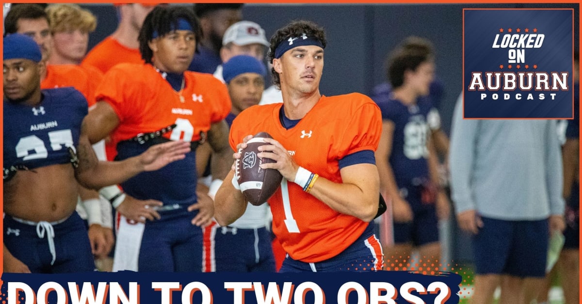 Podcast: Auburn football's quarterback race seems down to Payton Thorne and Robby Ashford ...