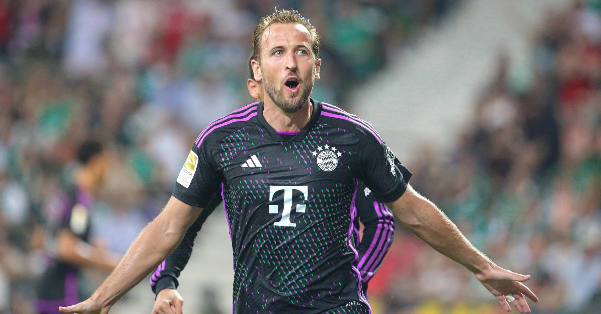 Harry Kane Scores First Goal With Bayern Munich in Bundesliga Debut ...