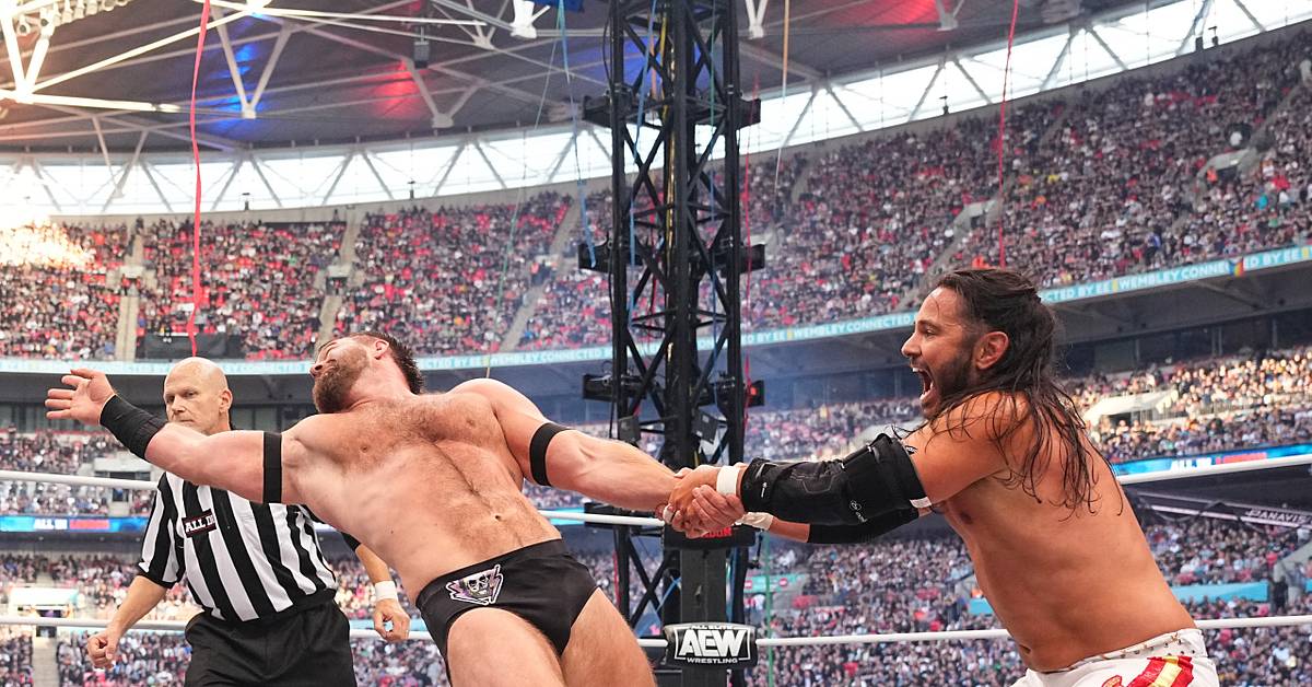 The Young Bucks’ Matt Jackson on wrestling FTR in Wembley Stadium at ...