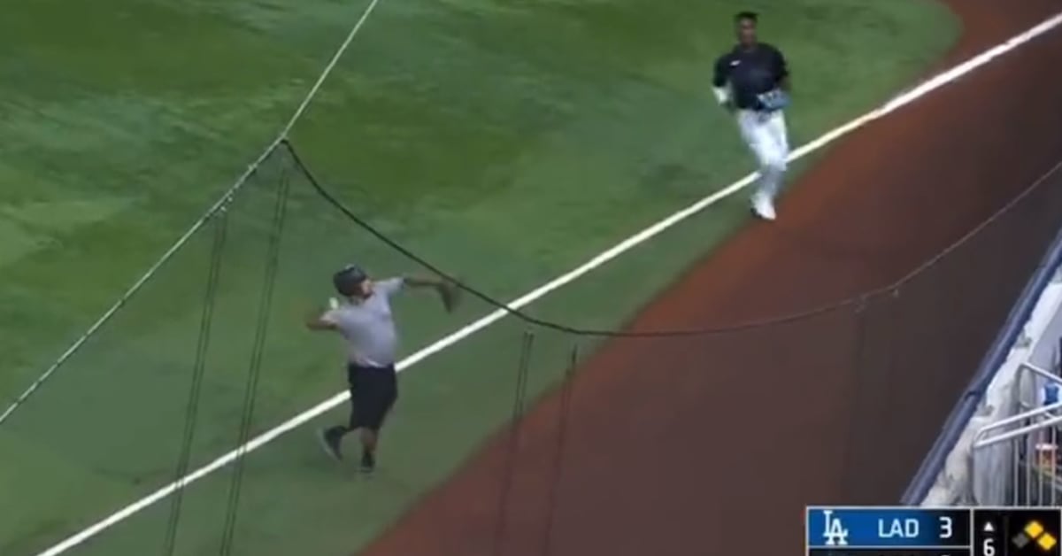MLB Ball Boy Chucks Baseball Into Stands, Blissfully Unaware It Was a ...