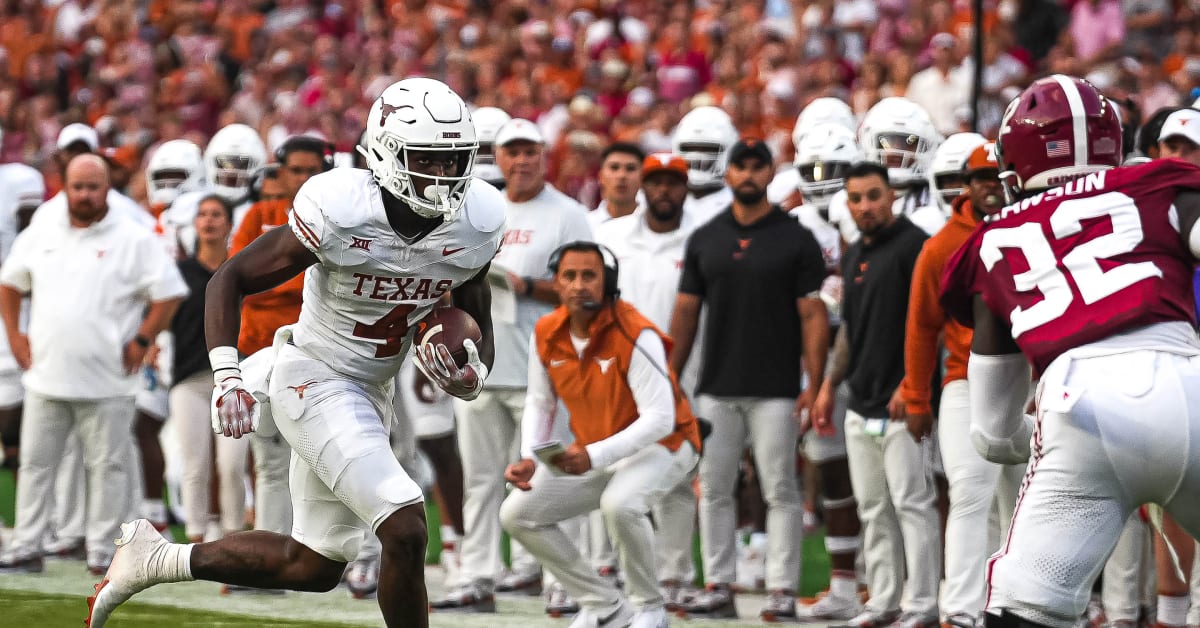 Texas Longhorns RB CJ Baxter To Be A "Game-Time Decision" Against ...