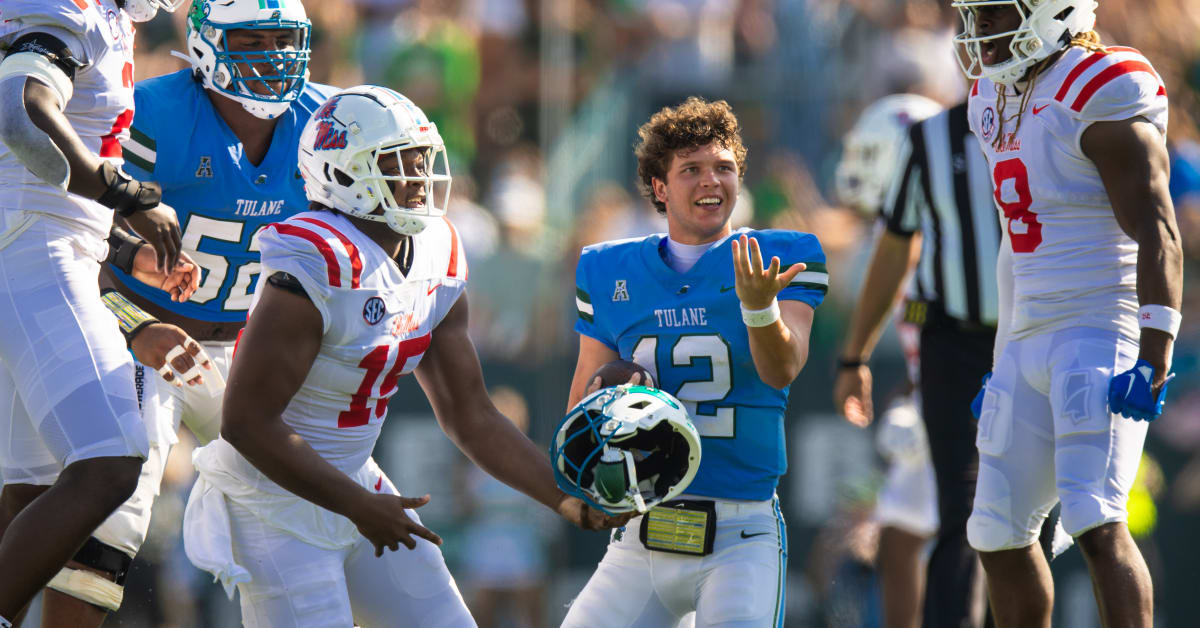 Ole Miss Rebels DE Jared Ivey Discusses 'Thick Six' vs. Tulane Green ...