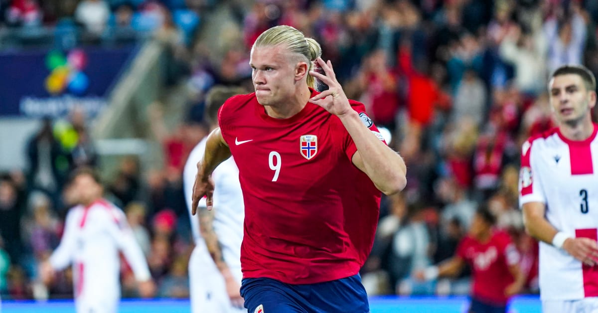Norway 2-1 Georgia: Erling Haaland scores 25th international goal - Futbol on FanNation
