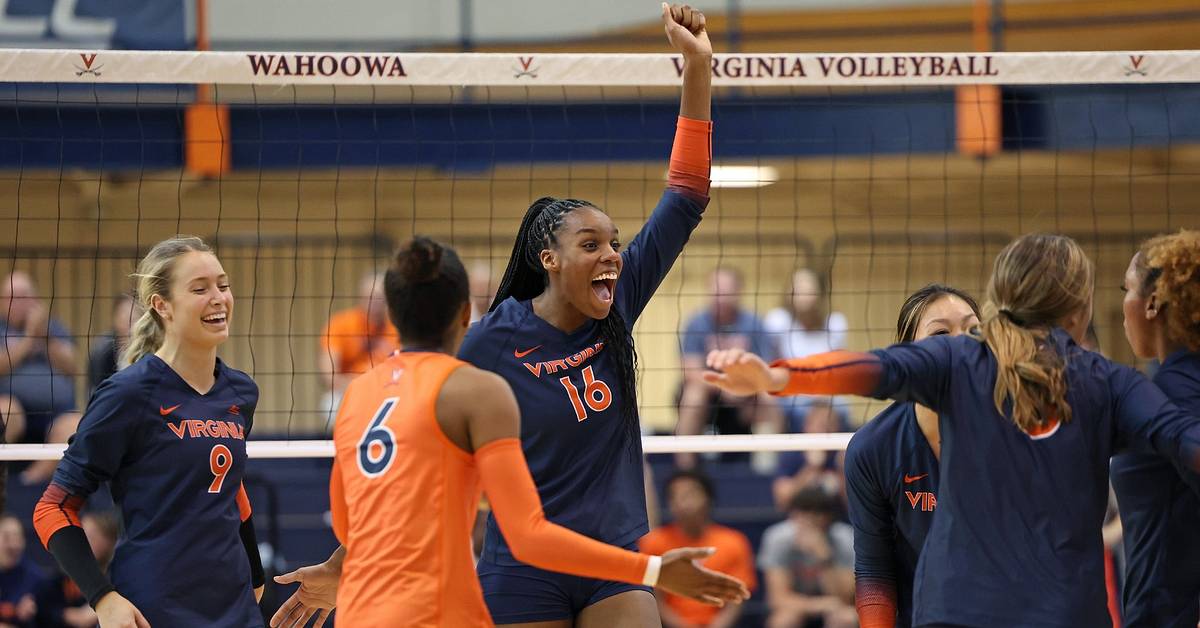 Virginia Volleyball Splits Matches at Jefferson Cup Invitational ...