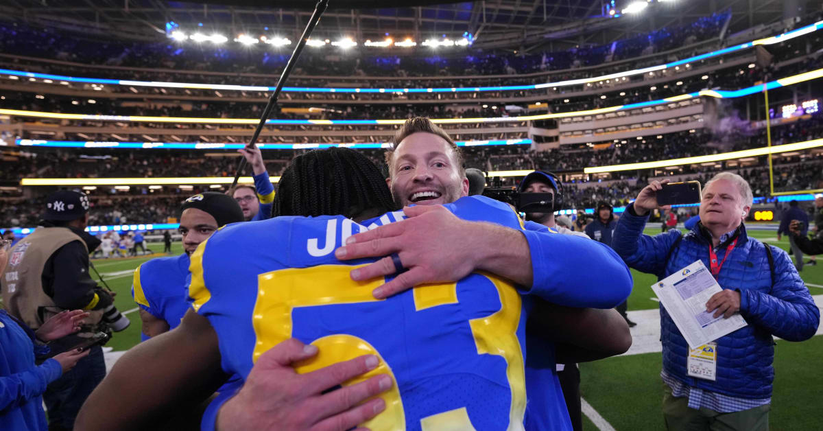 'Leader of the Defense!' Los Angeles Rams General Manager Les Snead ...