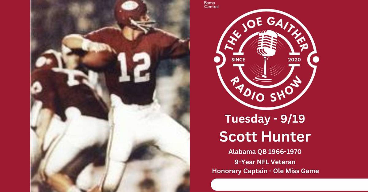 Former Alabama Quarterback Scott Hunter on The Joe Gaither Show ...