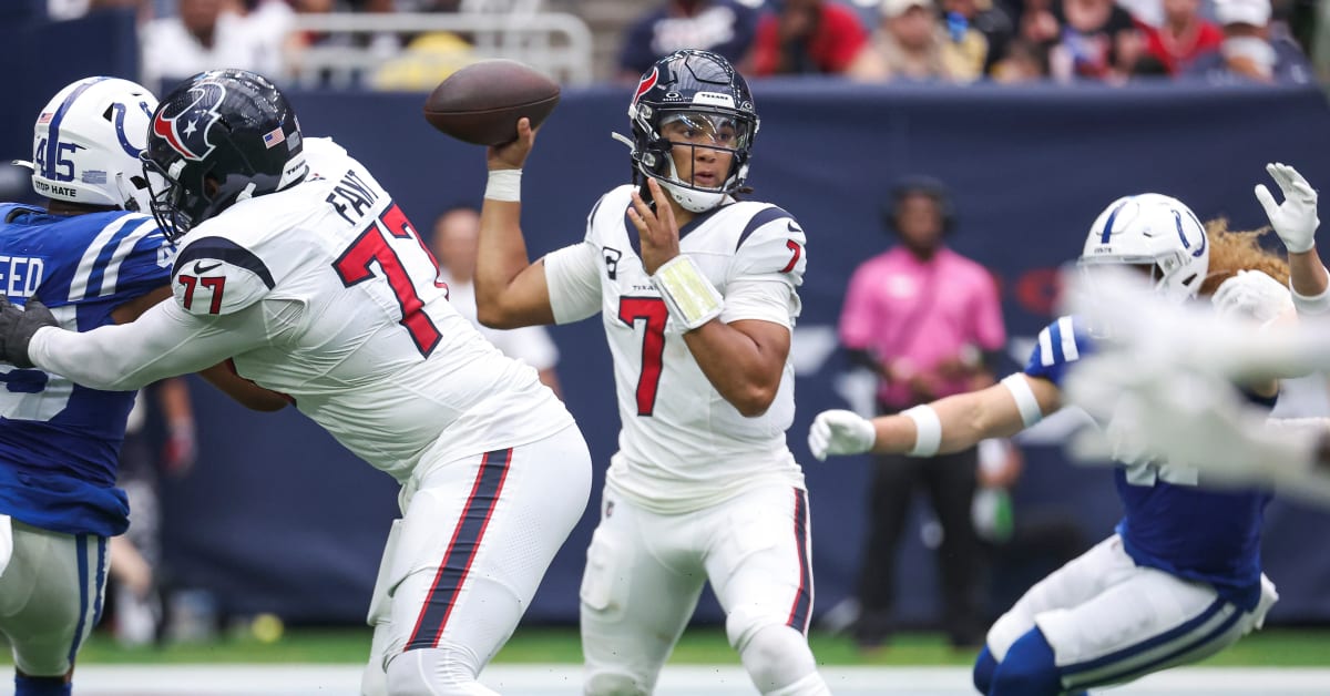 'Trust Those Guys!' C.J. Stroud Thankful For Offensive Line Effort - Sports Illustrated Houston ...