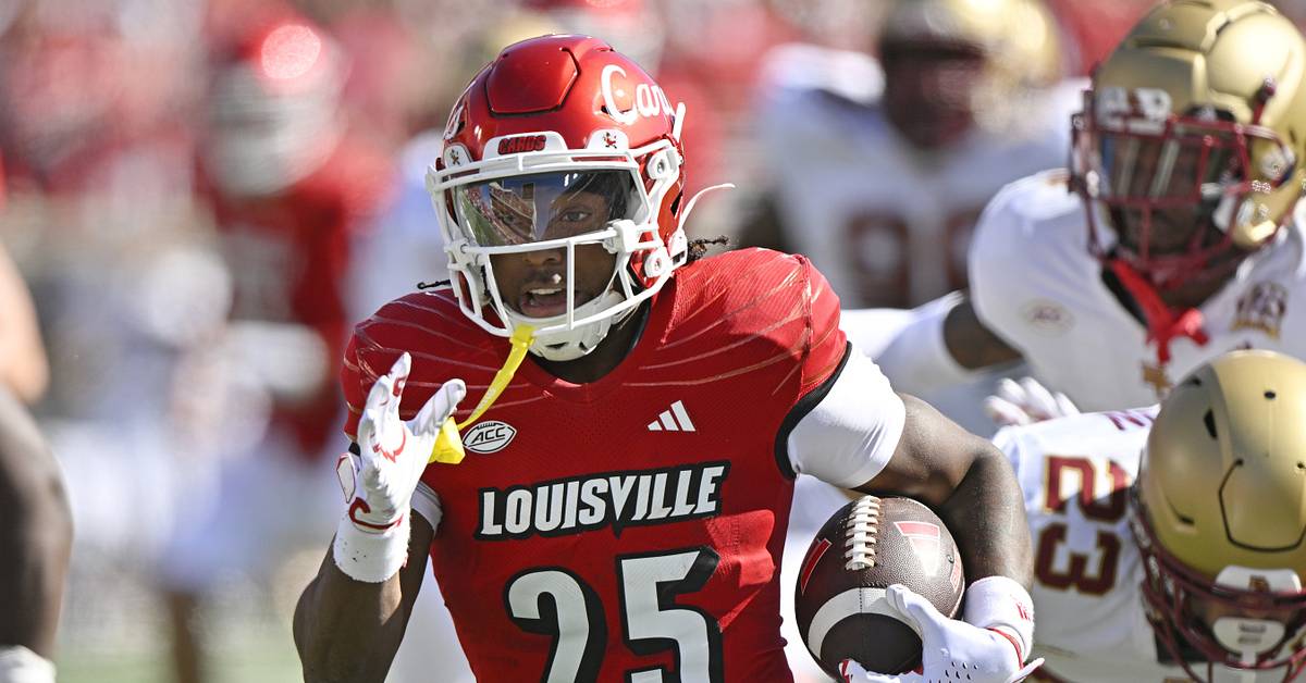RB Jawhar Jordan Serving as Louisville's Early Offensive Spark Plug ...