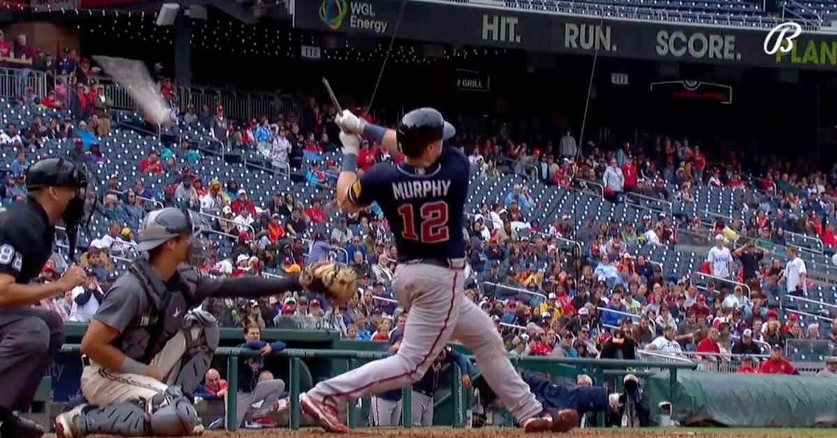 Braves’ Sean Murphy Broke His Bat and Still Crushed a 400-Foot Home Run ...