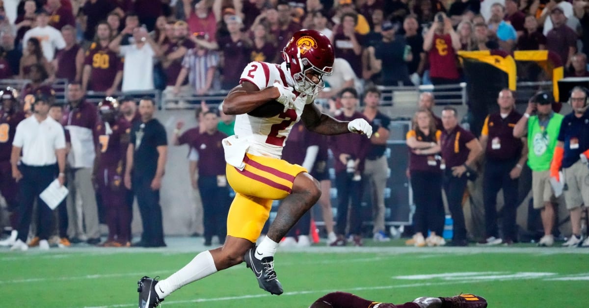 USC Football: Brenden Rice is Carving His Own Path in 2023 - Sports ...
