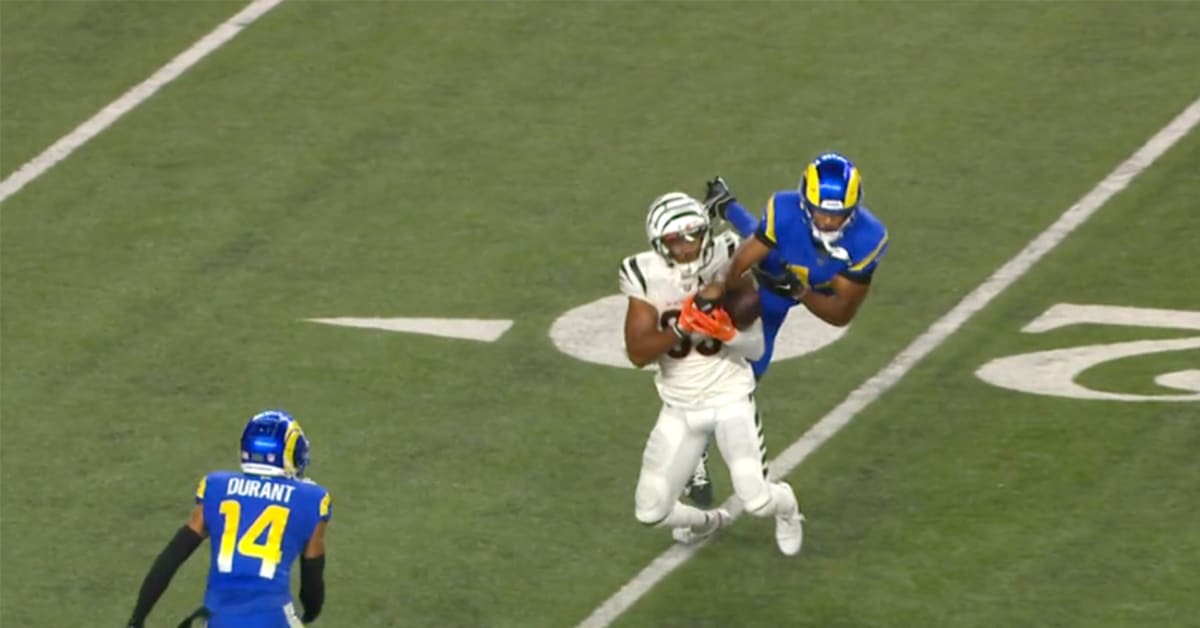 Rams CB Ahkello Witherspoon Made an Unbelievable Interception on ...