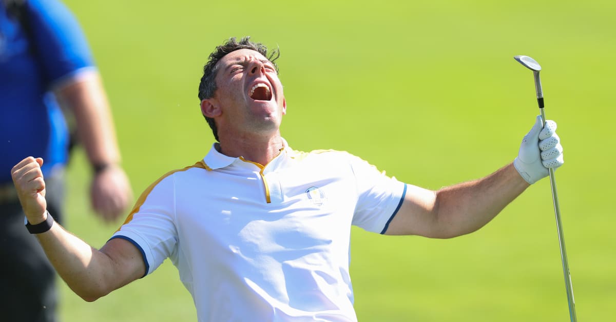 Rory McIlroy Sunk a Beautiful Flop Shot During Ryder Cup Prep, and His ...