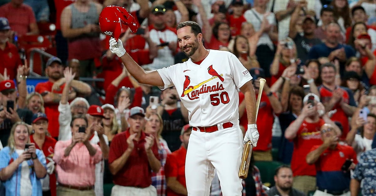 Cardinals’ Adam Wainwright Takes Final At-Bat in Front of Home Crowd in ...