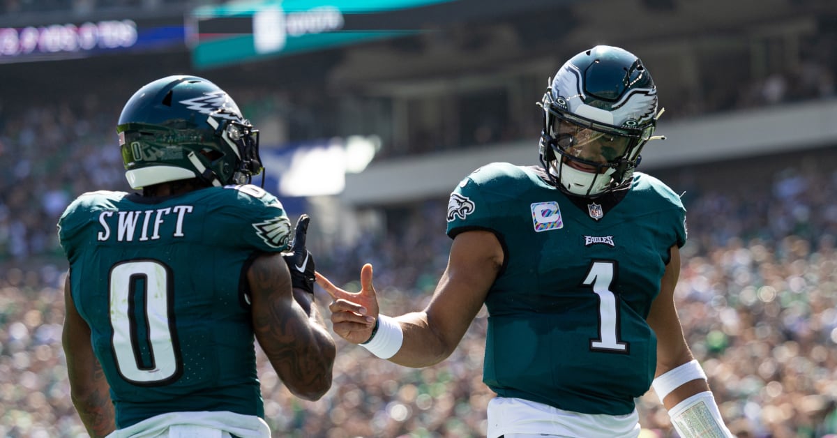 Philadelphia Eagles vs. New York Giants: D'Andre Swift Illness OUT ...