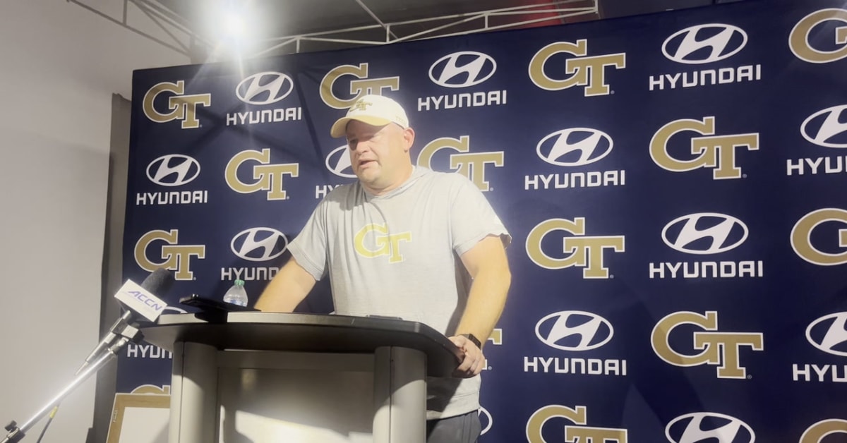 Watch: Post-game Press Conference with Brent Key after Georgia Tech's ...